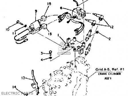 Yamaha 9.9H/15H 1986-1989 parts lists and schematics