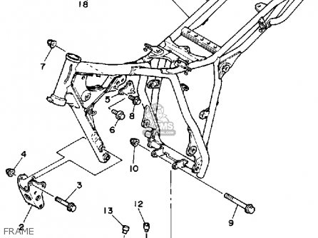 Yamaha BW200 BIG WHEEL 1986 (G) USA parts lists and schematics