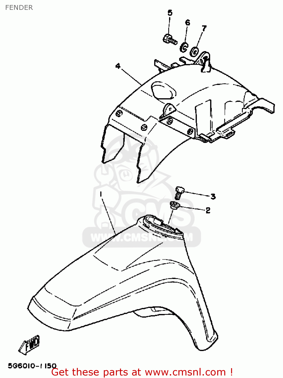 Yamaha CV80 1985 RIVA parts lists and schematics