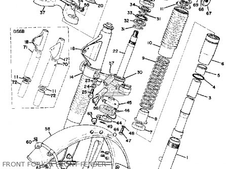 Yamaha DS6C 1970 USA parts lists and schematics