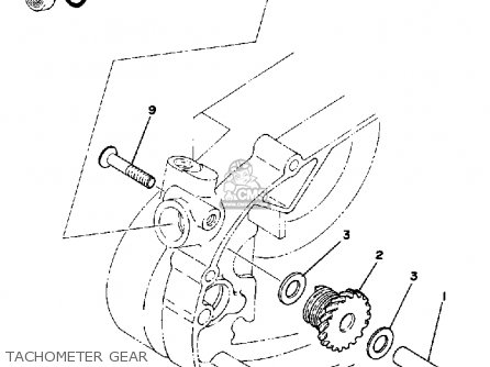 Yamaha DT125 1978 USA parts lists and schematics