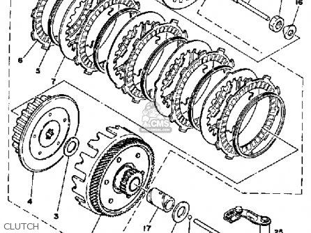 Yamaha DT125 1979 USA parts lists and schematics