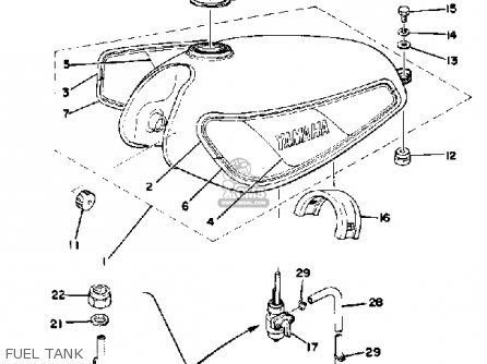 Yamaha Yamaha DT175 1978 USA parts lists and schematics