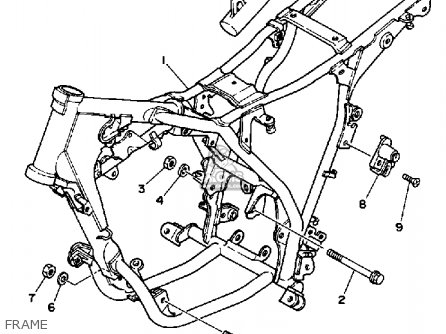 Yamaha DT50 DTL / C 1988 (J) USA parts lists and schematics