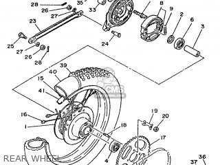 Yamaha DT50MX 1986 1NN GERMANY 261NN-332G1 parts lists and schematics