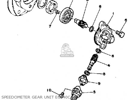 Yamaha EC540C 1979/1980 parts lists and schematics
