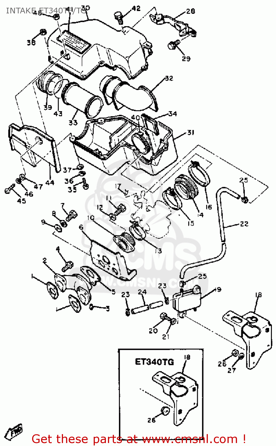 Yamaha Enticer Parts Diagram at Eric Maxwell blog