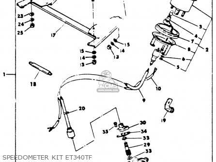 Yamaha ET340 TG ENTICER 1982/1983 parts lists and schematics