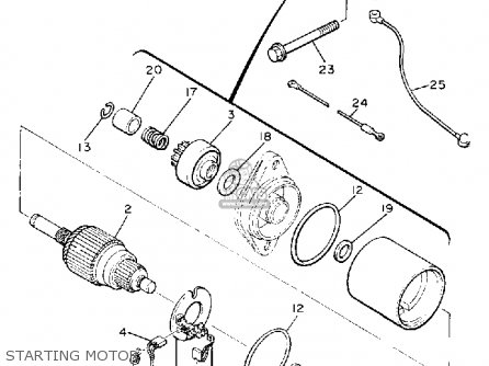 Yamaha EX570EM EXCITER 1988 parts lists and schematics