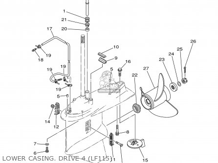 Yamaha F115/LF115TRY 2000 parts lists and schematics