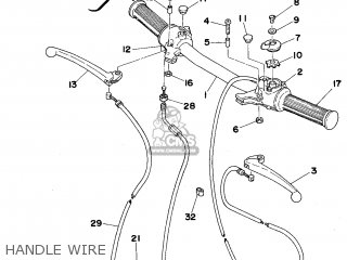 Yamaha FS1E 1975 CANARIAN ISLANDS TYPE 394 parts lists and schematics