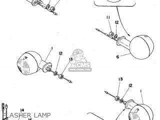 Yamaha FS1E 1975 ENGLAND TYPE 394 parts lists and schematics
