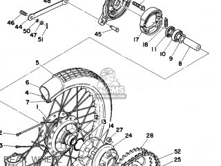 Yamaha FS1E 1975 ENGLAND TYPE 394 parts lists and schematics