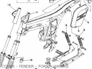 Yamaha FS1E 1976 ENGLAND TYPE 394 parts lists and schematics