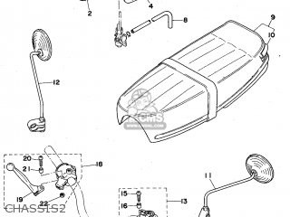 Yamaha FS1FS 1975 FRANCE TYPE 599 parts lists and schematics