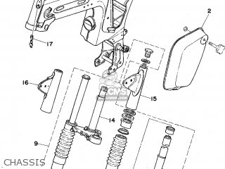 Yamaha FS1FS 1975 FRANCE TYPE 599 parts lists and schematics
