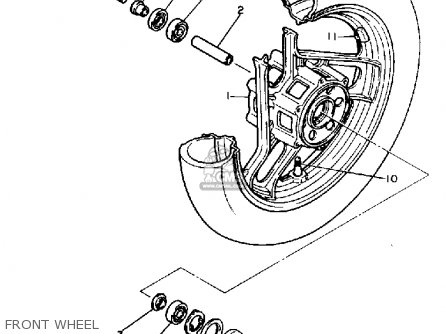 Yamaha FZ600 1986 FAZER USA parts lists and schematics