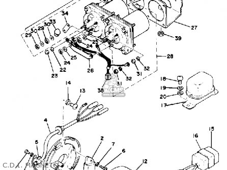 Yamaha Yamaha G1-A G1-A1 GOLF CAR 1979-1980 parts lists and schematics