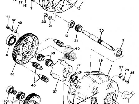 Yamaha Yamaha G1-A G1-A1 GOLF CAR 1979-1980 parts lists and schematics
