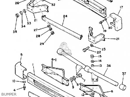 Yamaha Yamaha G1-A2 GOLF CAR 1981 parts lists and schematics