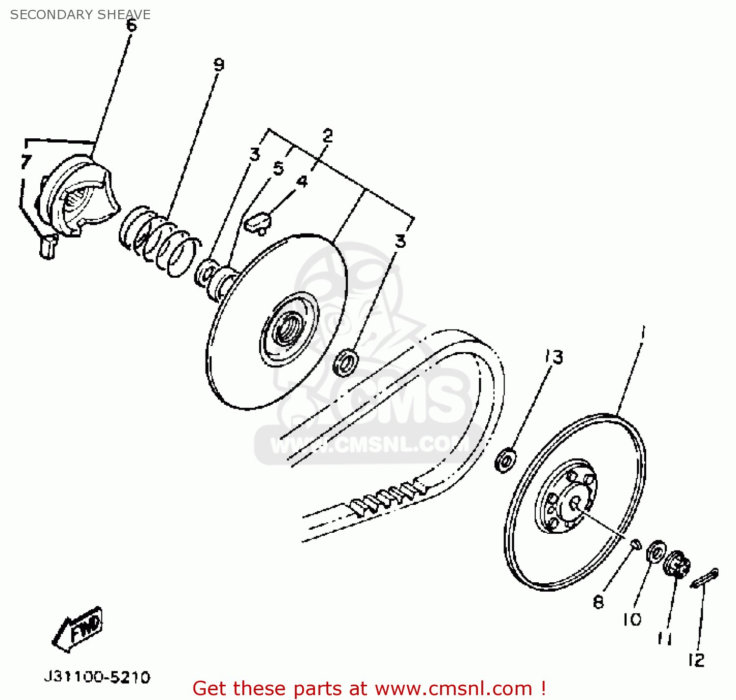 Yamaha Yamaha G1-AM GOLF CAR 1985-1986 parts lists and schematics