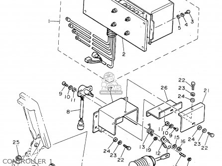 Yamaha G8-EH 1992 parts lists and schematics
