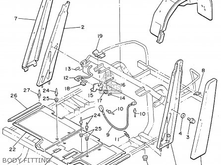Yamaha G9-AG 1991 parts lists and schematics