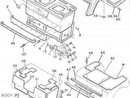 Yamaha G9-AK GOLF CAR 1994 parts lists and schematics