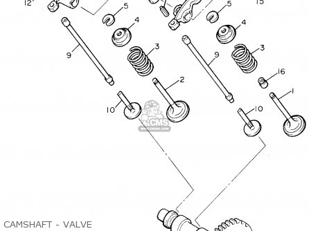 Yamaha G9-AK GOLF CAR 1994 parts lists and schematics