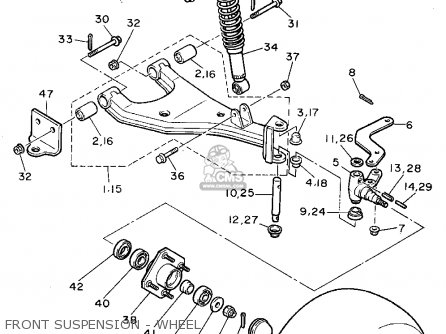 Yamaha G9-EJ 1993 parts lists and schematics