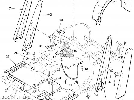 Yamaha G9-EKP 1995 parts lists and schematics