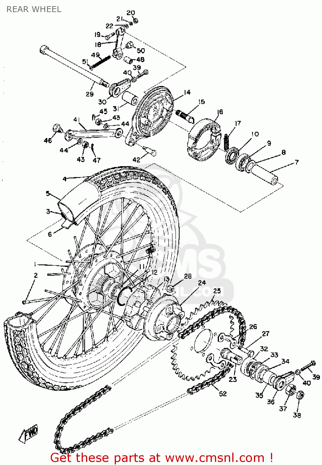 Yamaha HS1 1970 USA parts lists and schematics