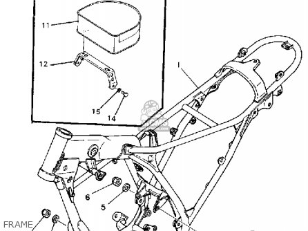 Yamaha IT125 1980 (A) USA parts lists and schematics