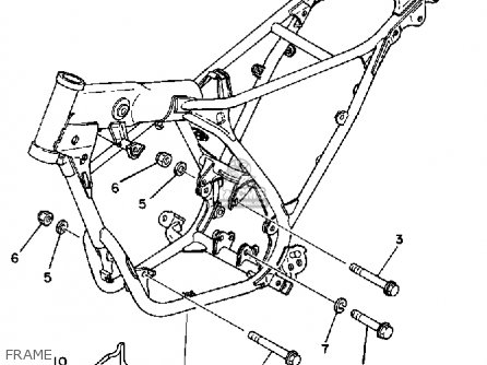 Yamaha IT125 1981 (B) USA parts lists and schematics