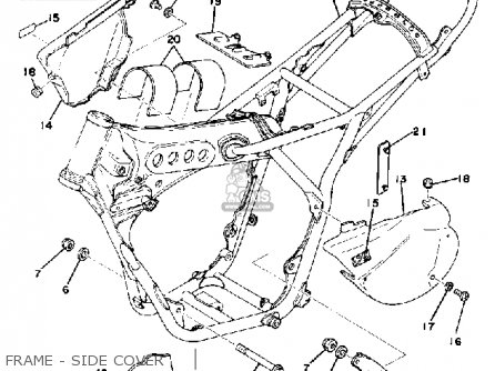 Yamaha IT175 1977 USA parts lists and schematics