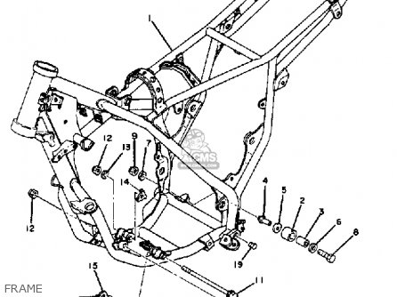 Yamaha IT175 1982 (C) USA CANADA parts lists and schematics