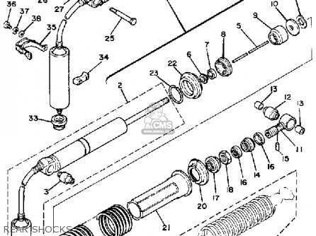 Yamaha IT465 1982 (C) USA parts lists and schematics