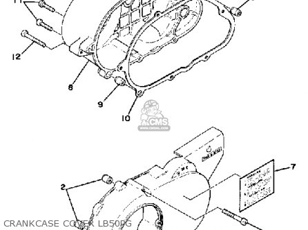 Yamaha LB50PG CHAPPY 1980-1982 parts lists and schematics