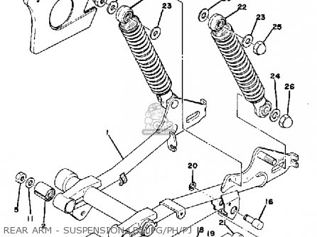 Yamaha LB50PG CHAPPY 1980-1982 parts lists and schematics
