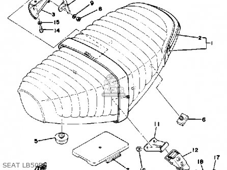 Yamaha LB50PG CHAPPY 1980-1982 parts lists and schematics