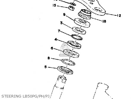 Yamaha LB50PG CHAPPY 1980-1982 parts lists and schematics