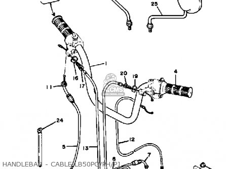 Yamaha LB50PJ CHAPPY 1980-1982 parts lists and schematics