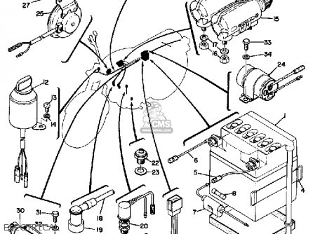 Yamaha LS2 1972 USA parts lists and schematics