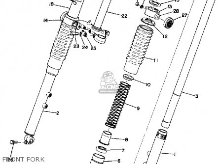 Yamaha Yamaha LS2 1972 USA parts lists and schematics