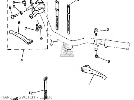 Yamaha PW50 1986 (G) USA parts lists and schematics