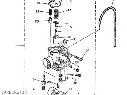 Yamaha PW80-1 1998 (W) USA parts lists and schematics