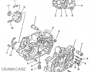 Yamaha PW80 1986 21W EUROPE 2621W-300E1 parts lists and schematics