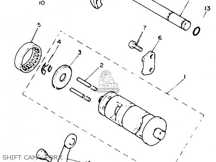 Yamaha PW80 1994 (R) USA CANADA parts lists and schematics