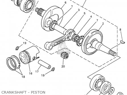 Yamaha PW80 1997 (V) USA parts lists and schematics