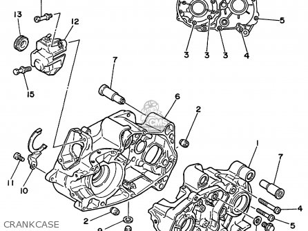 Yamaha PW80 1999 (X) USA parts lists and schematics